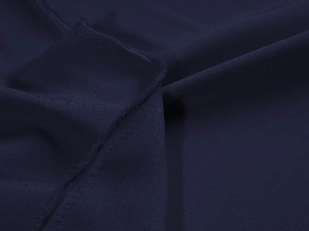 Biante Dekorační běhoun na stůl Rongo RG-055 Temně modrý 35x160 cm