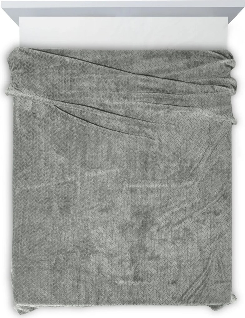 DEKA CINDY 220X200 CM ŠEDÁ