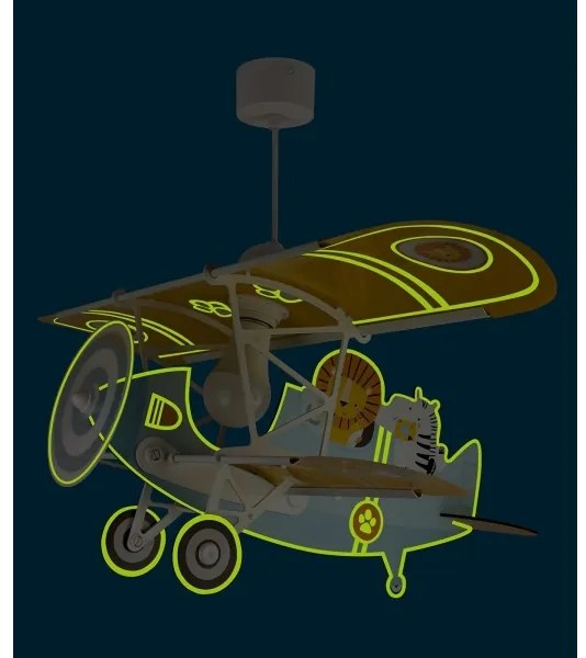 Dalber 54602 - Dětský lustr LITTLE LION 1xE27/15W/230V