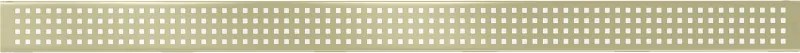 Mexen Flat M08 krytka žlabu 90 cm, zlatá matná, 1A25090