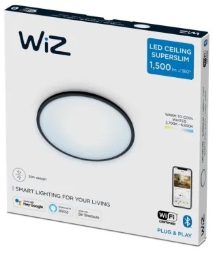 WiZ - LED Stmívatelné stropní svítidlo SUPERSLIM LED/16W/230V 2700-6500K Wi-Fi