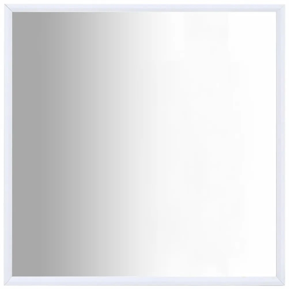 322717 vidaXL Zrcadlo bílé 50 x 50 cm