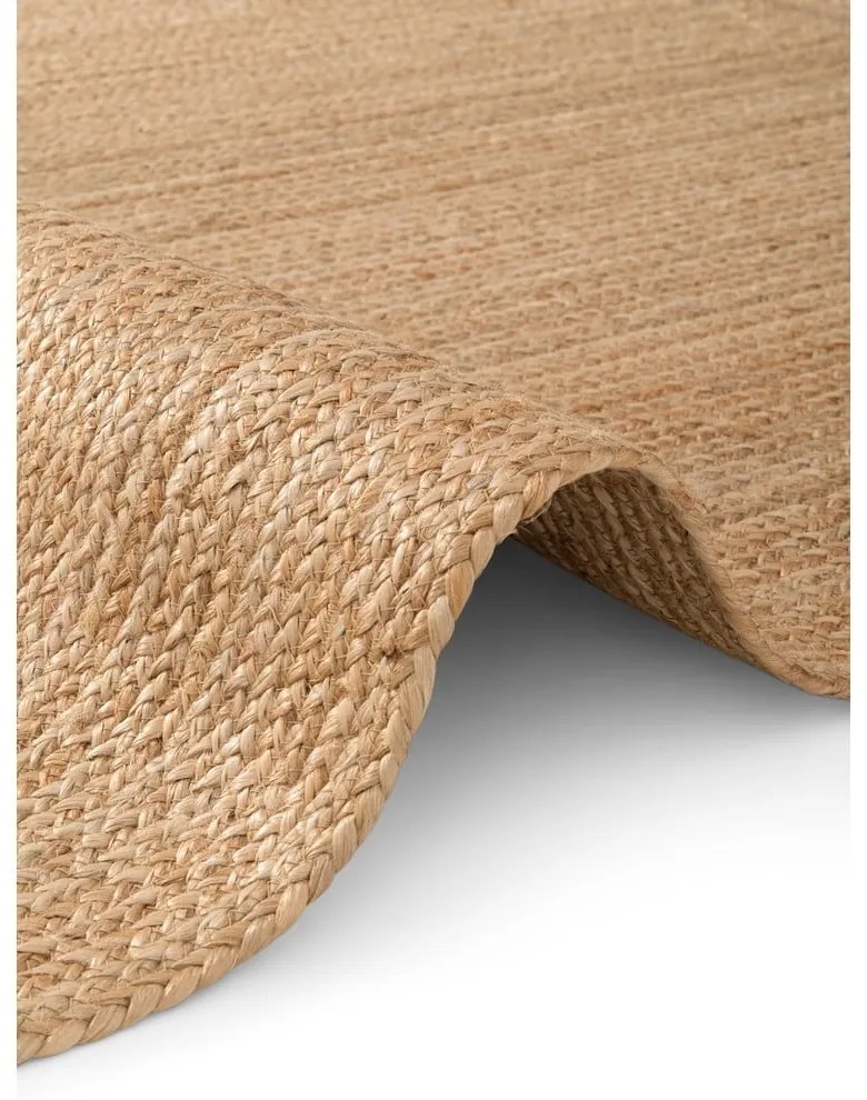 Oboustranný/ručně tkaný jutový běhoun v přírodní barvě 80x200 cm Juno – Hanse Home