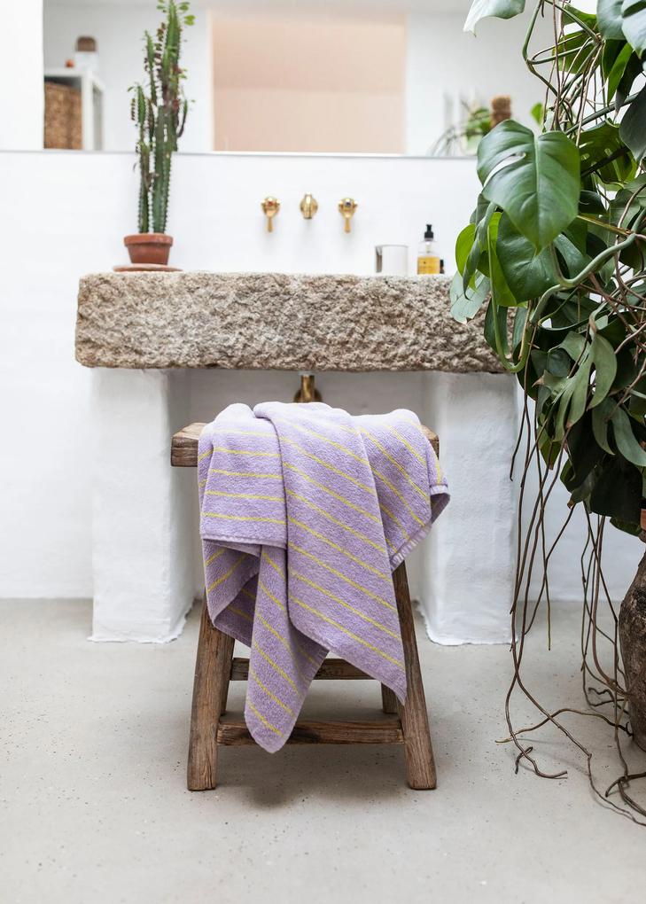 Bongusta Barevný ručník Naram 50x70cm lilac