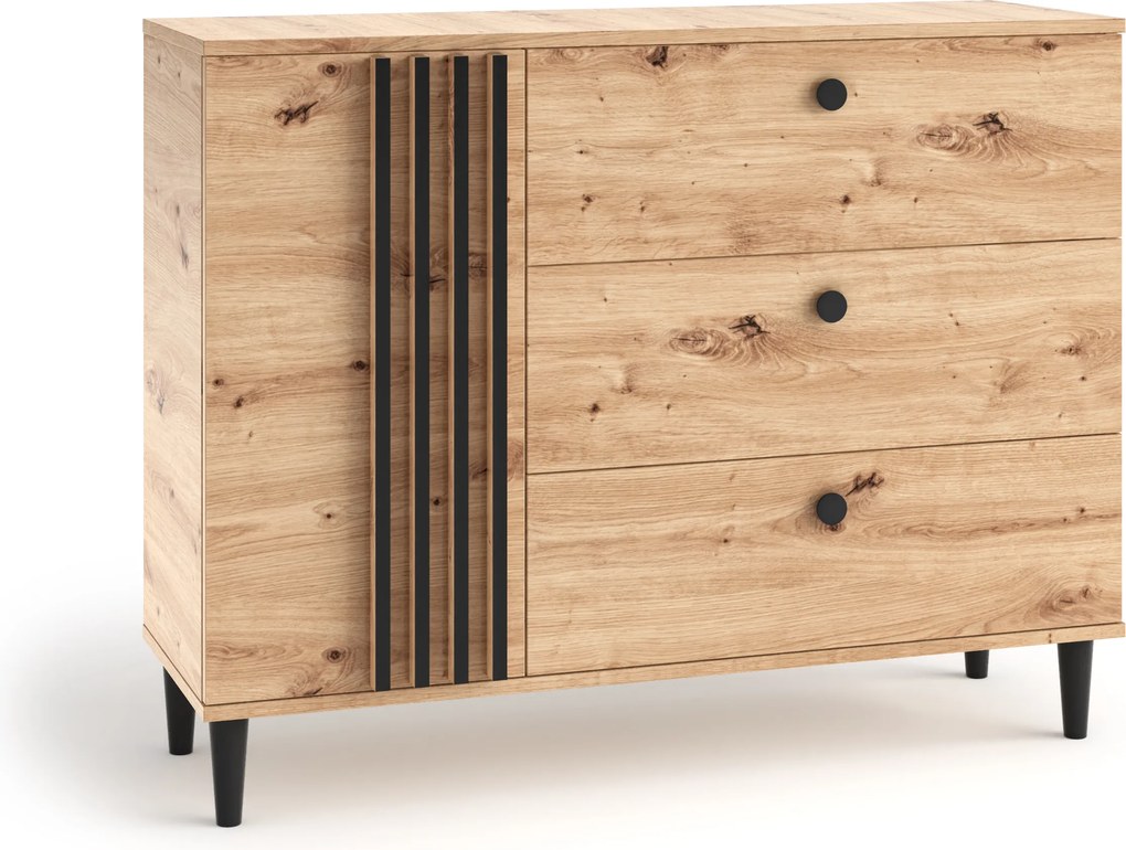 ADRK Furniture Komoda LIVIA 03 ADRK-CHES-LIV-03-ART
