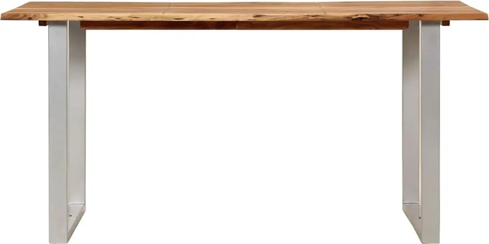 Jídelní stůl 154x80x76 cm masivní akáciové dřevo 286477