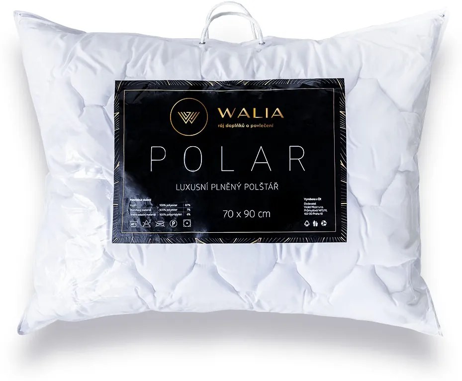 WALIA® WALIA® Luxusní plněný polštář POLAR 70x90 cm