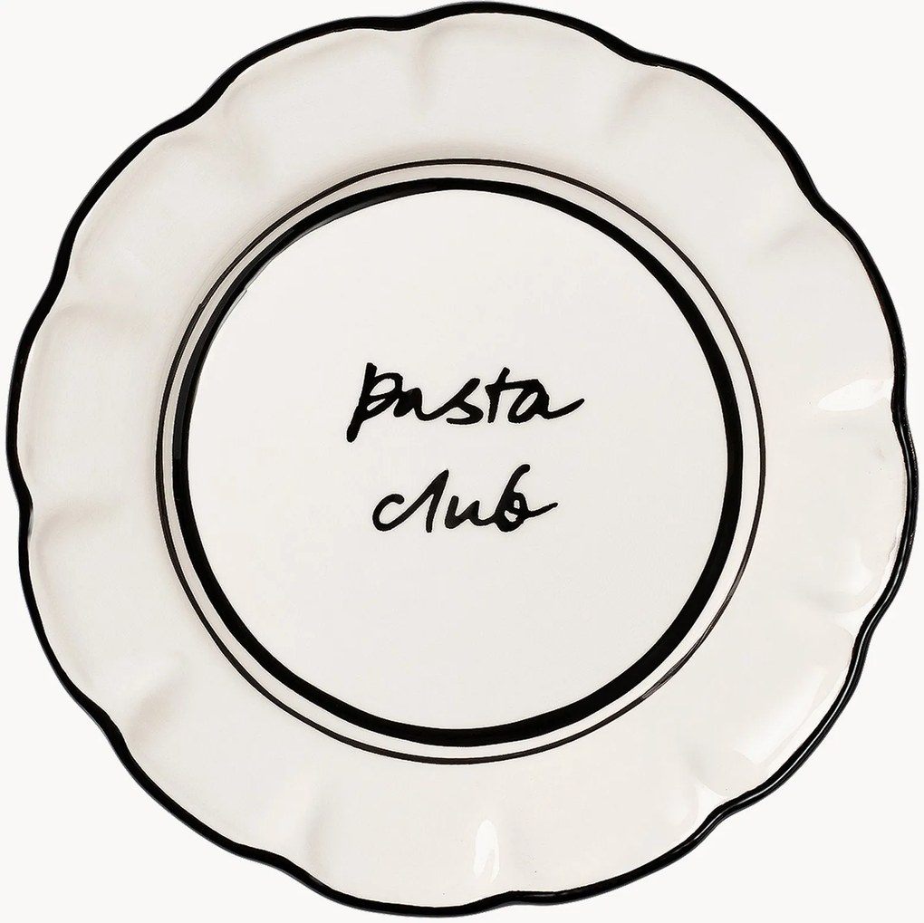 Ručně vyrobený snídaňový talíř Bistro