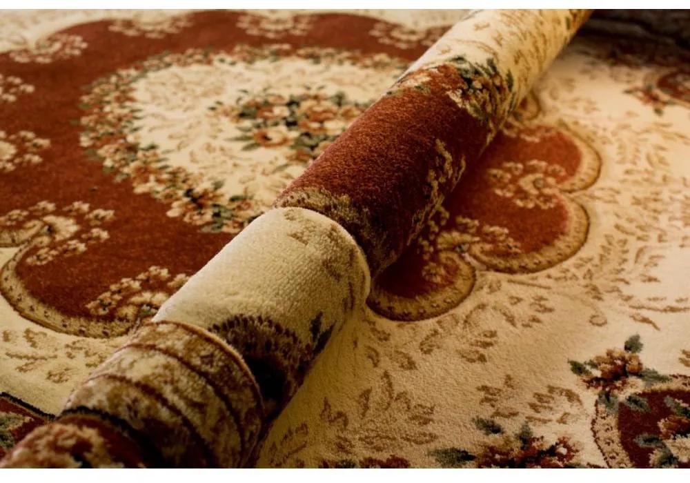 Kusový koberec klasický vzor hnědý 250x300cm