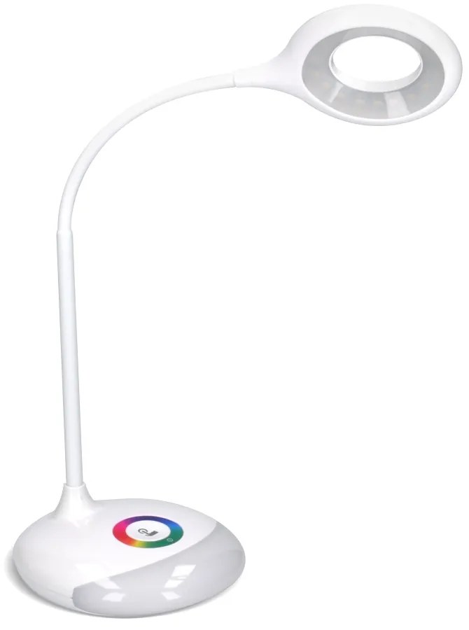 Nabíjecí stolní LED lampička 5W, bílá