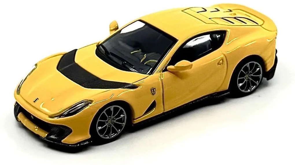 Bbr ferrari 812 giallo modena competitizone 2021, yellow 1:64
