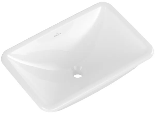 Villeroy & Boch 4A570001 -Zápustné umyvadlo LOOP&FRIENDS 54x34 cm bílá