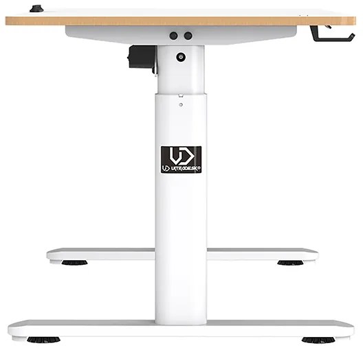 Lama Plus Elektricky výškově stavitelný stůl pro děti PULSAR — 120 cm, bílá