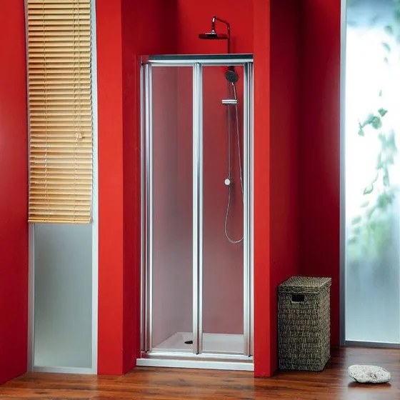 SIGMA sprchové dveře skládací 900 mm, čiré sklo (SG1829) Gelco