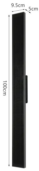 BRILAGI - LED Solární nástěnné svítidlo SUN LED/5,5W/3,7V 100 cm 6000 mAh IP44