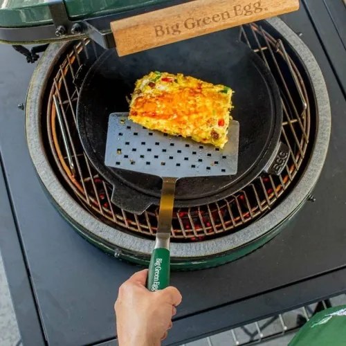 Big Green Egg obracečka široká nerezová