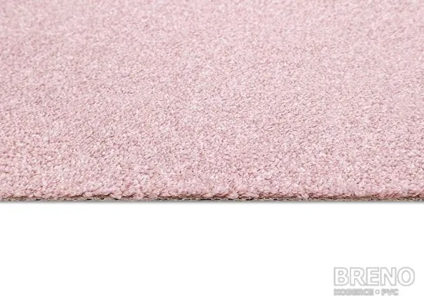 Breno Metrážový koberec COSY 60 růžový, šíře 500 cm, Růžová