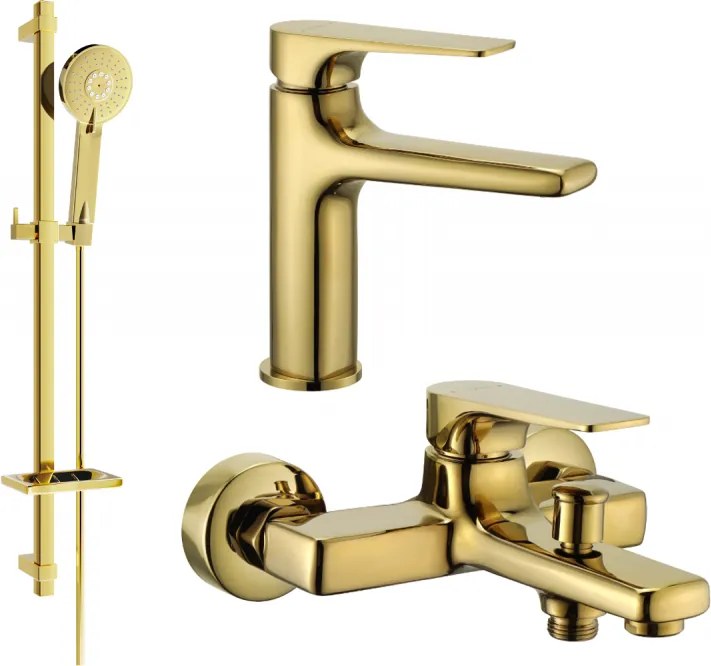 Mexen Lynx DQ40 vanový set, zlatý - 745903DQ40-50