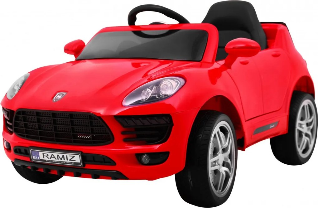 Ramiz Elektrické autíčko Turbo-S SUV pro děti červené + dálkové ovládání