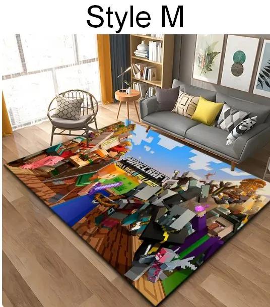 Kobereček/předložka s motivem Minecraft - 100x150 cm Motiv: Style M