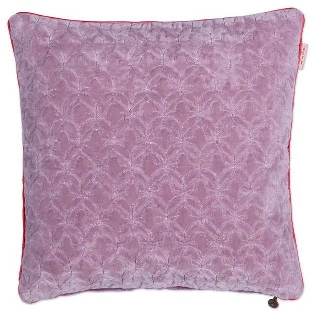 Pip Studio polštář Quilty dreams 45x45cm, lila (dekorační polštářek s výplní)
