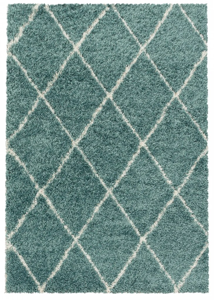 Kusový koberec Alvor Shaggy 3401 blue-80x250