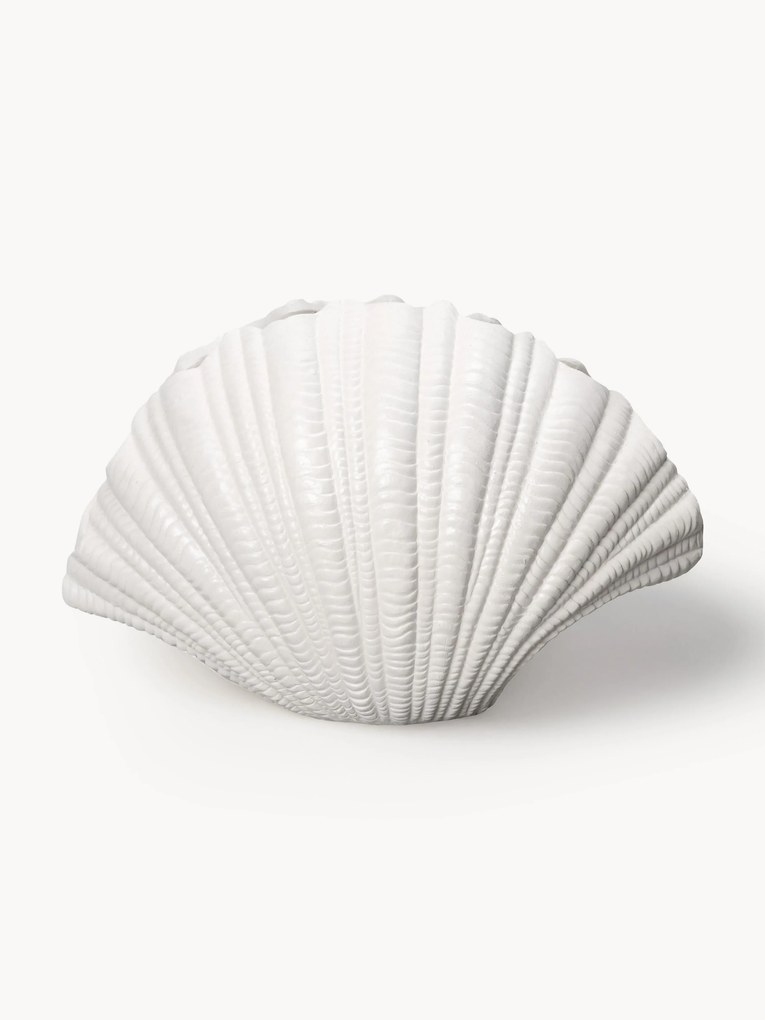 Velká designová váza ve tvaru mušle Shell
