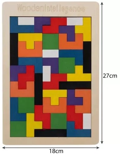 Dřevěné puzzle/ Kruzzel 22667