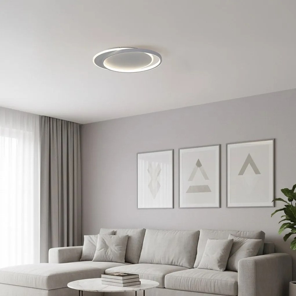 Stropní LED svítidlo Cordoba, 2x LED 30w, 4000k, w