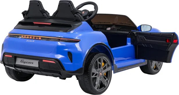 Elektrické autíčko Porsche Taycan Turbo S modré