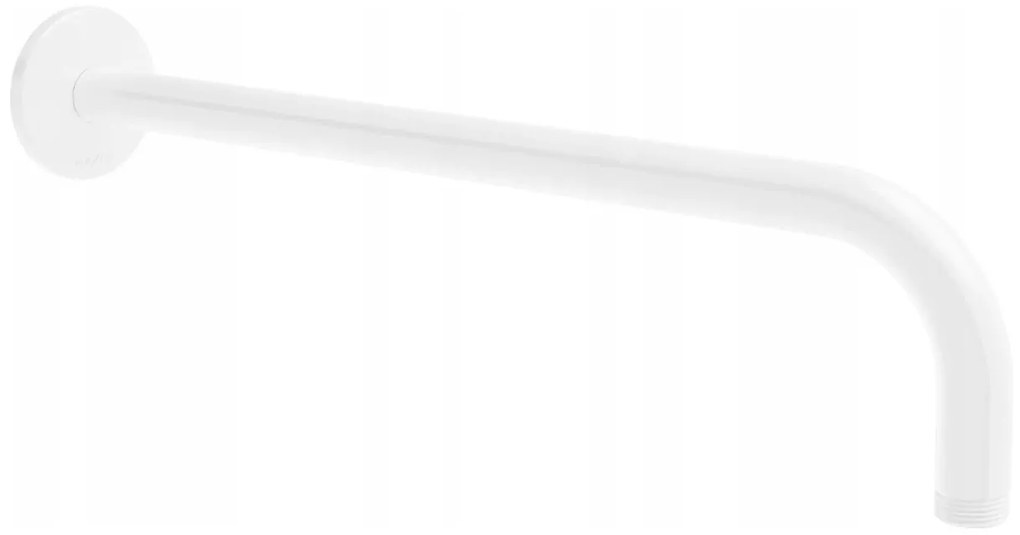 Mexen ARM set, podomítkové rameno + sprchová hlavice 30cm, bílá, 79230-20 + 79211-20