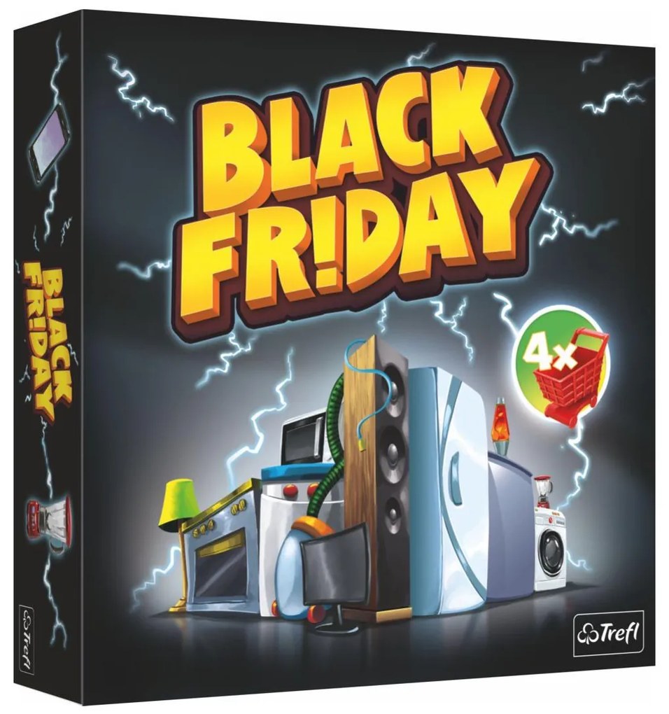 Trefl Black Friday společenská hra v krabici 26x26x4cm
