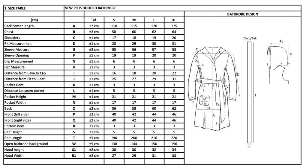 Froté župan s kapucí Sorema New Plus 400 gsm denim (modrá)