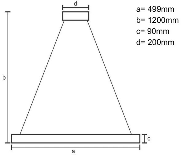 LED Stmívatelný lustr na lanku LED/80W/230V 3000-6500K černá + dálkové ovládání