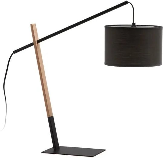 Černá stolní lampa La Forma Izar