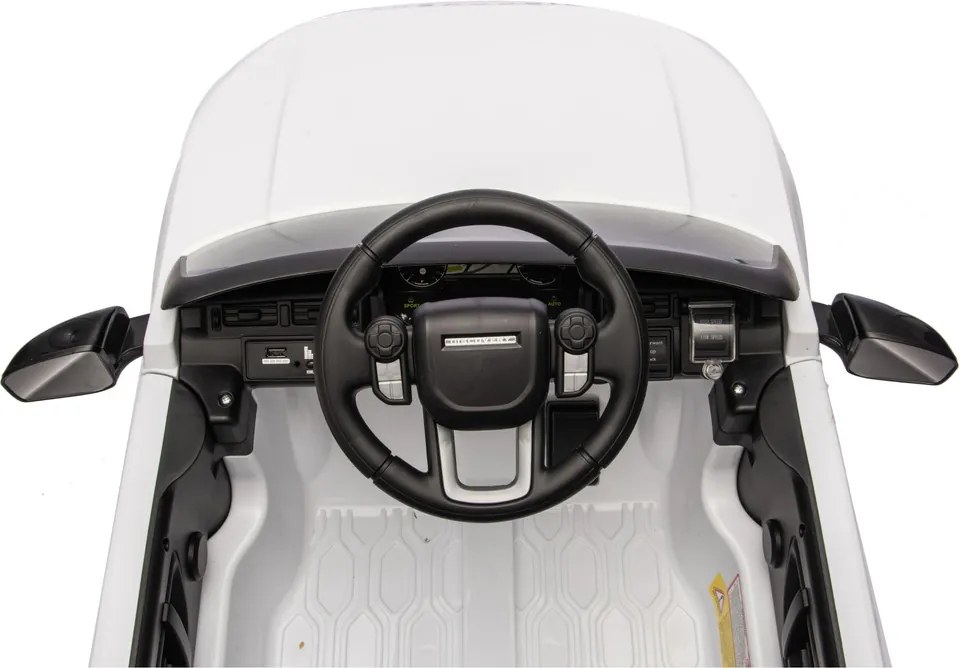 LEAN CARS Elektrické autíčko Land Rover Discovery DLS-K06 bílé
