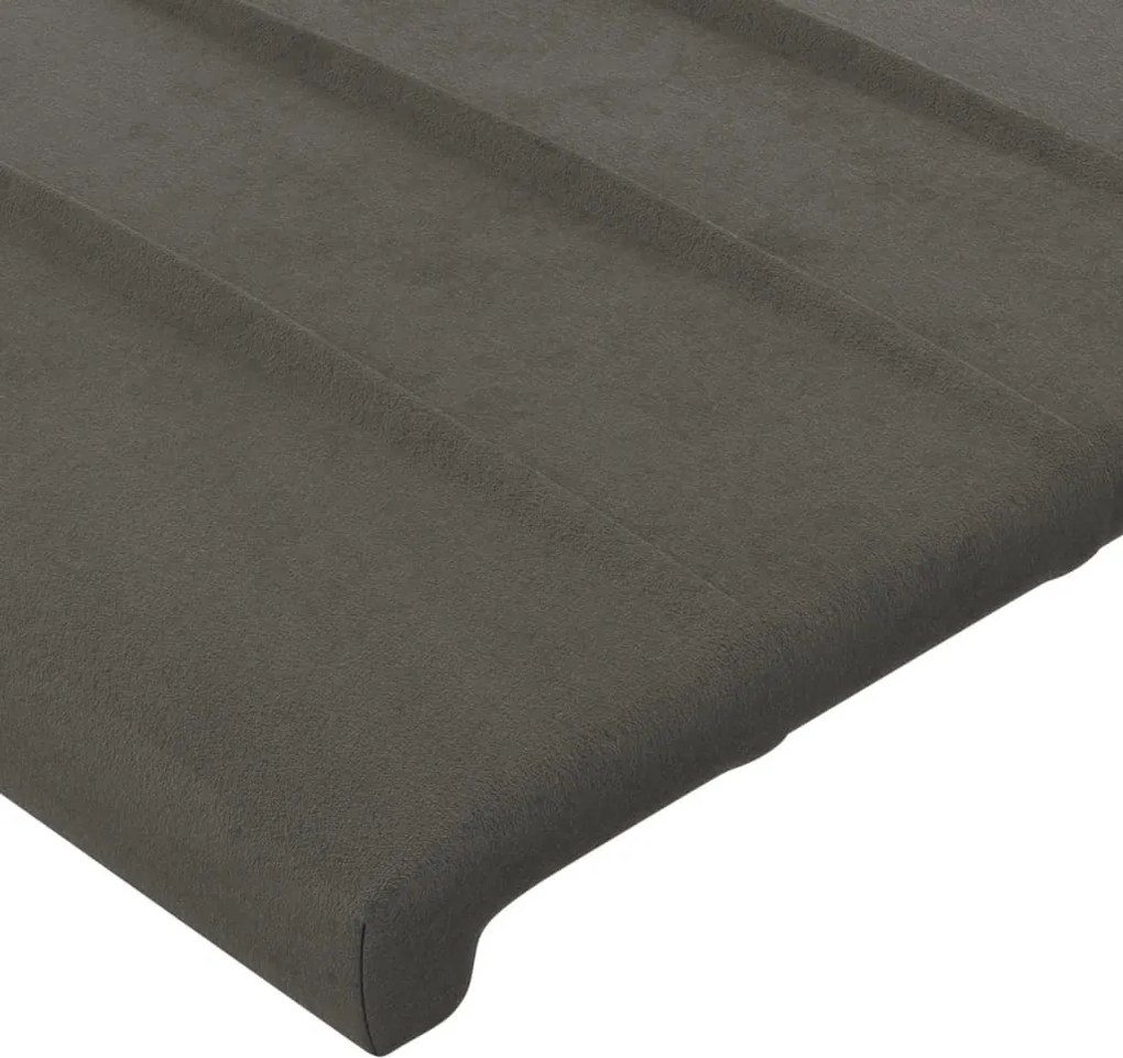 vidaXL Rám postele bez matrace 90 x 200 cm samet [3125856] Barva: Tmavě moddrá