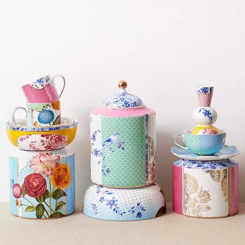 Pip Studio Royal Váza mini žlutá 15cm