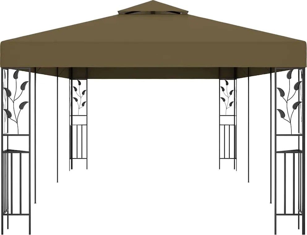 Altán 6 x 3 m taupe 180 g/m² 312245