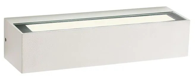 Redo Nástěnné LED svítidlo AROOS, d. 22 cm, IP65, 12W Barva: Rezavá - hnědá