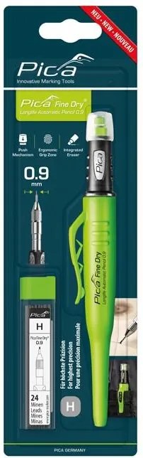 Pica Marker Pica | Fine Dry - mikrotužka na blistru s hrotem 0,9 mm