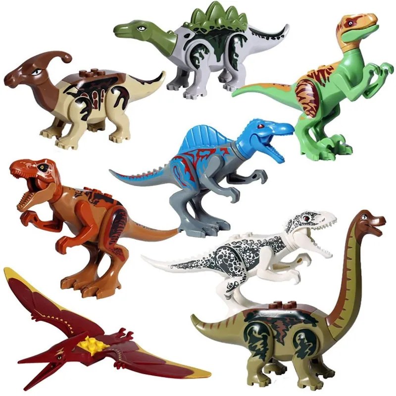 Figurky Jurský Svět Dinosauři 8 ks