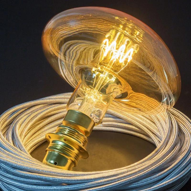 creative cables Vintage LED žárovka ve tvaru houby 5W E27 stmívatelná 2200K