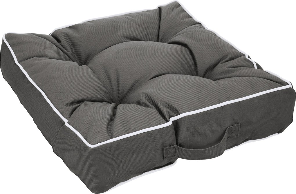 Livarno® Venkovní voděodpudivý podsedák, 39 x 39 cm (šedá)