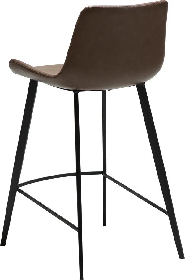 Hnědá barová židle (výška sedáku 65 cm) Hype – DAN-FORM Denmark