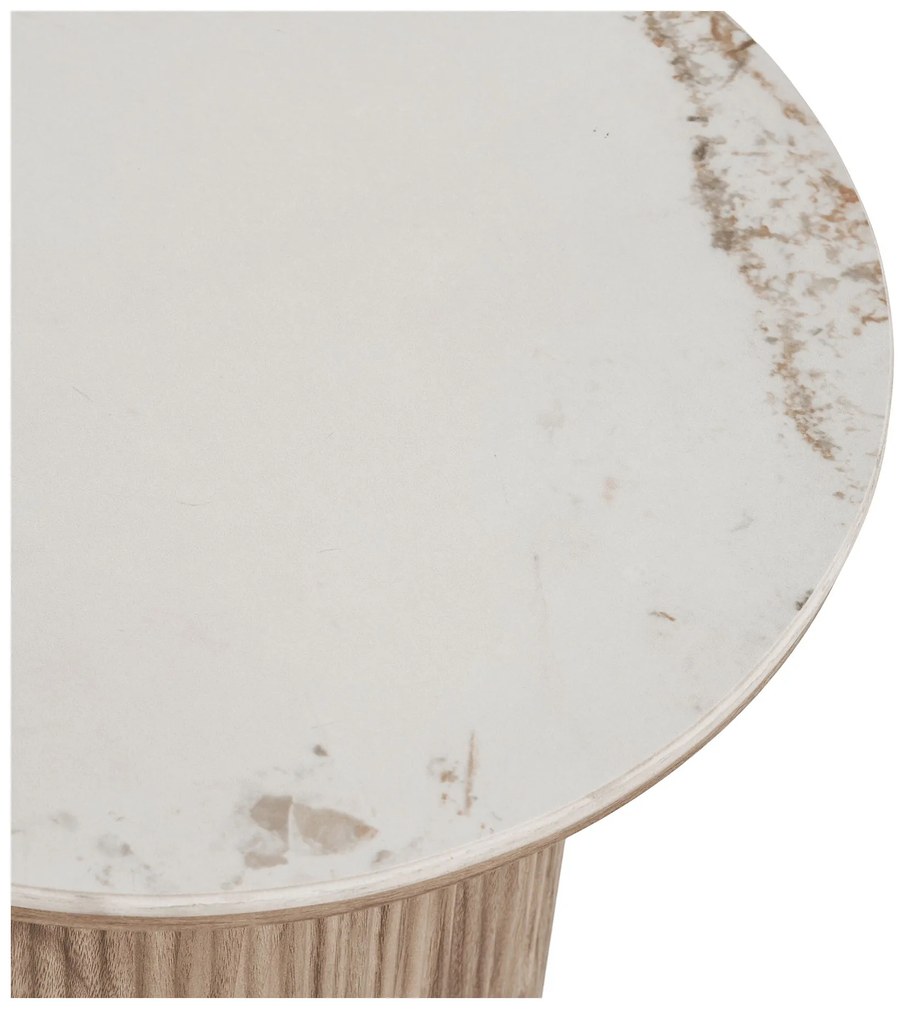 House Nordic Odkládací stolek ATHENS ø45 cm