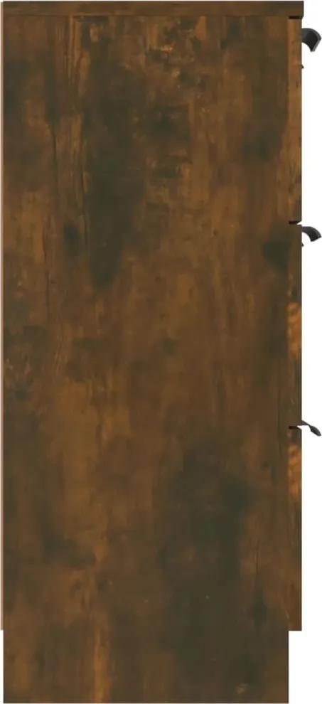vidaXL Příborník 60 x 30 x 70 cm kompozitní dřevo [816985] Barva: hnědý dub