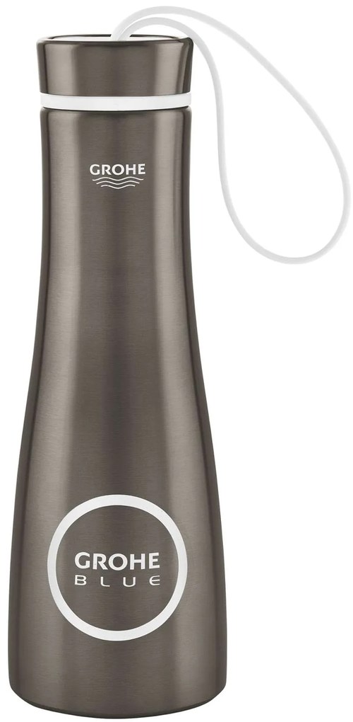Grohe Blue Home - Thermo láhev, 450 ml, kartáčovaný Hard Graphite 40848AL0
