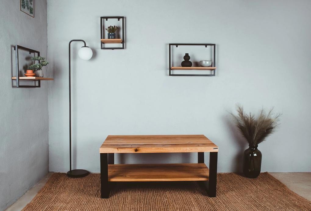 Wudboys Konferenční stůl THICK No.1 Barva kovu: Bílá, Dřevo: Buk, Rozměr: 1200X600, moderní skandinávský styl