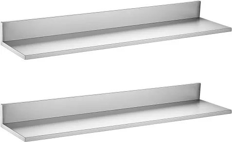Nerezová police 218 × 914 mm, 2 ks VEVOR